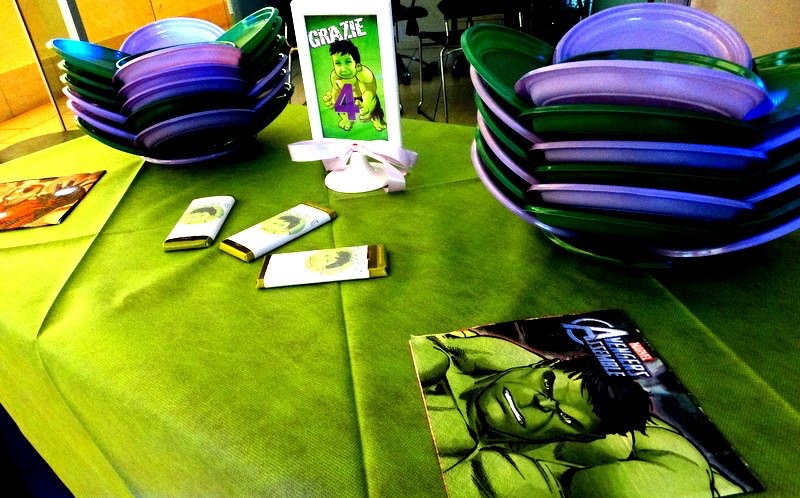 Festa di compleanno tema Hulk ! Spacca!!! • Teschio di Zucchero